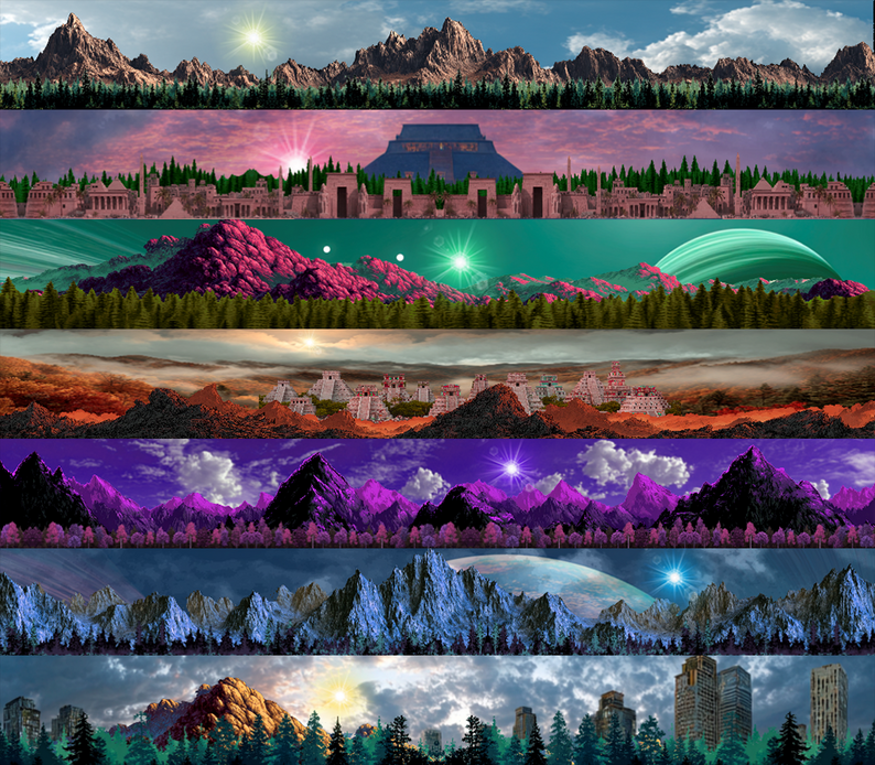 Hakros Skybox Editor (Cubemaps for DOOM, QUAKE, UNREAL, UNITY, BLENDER ...