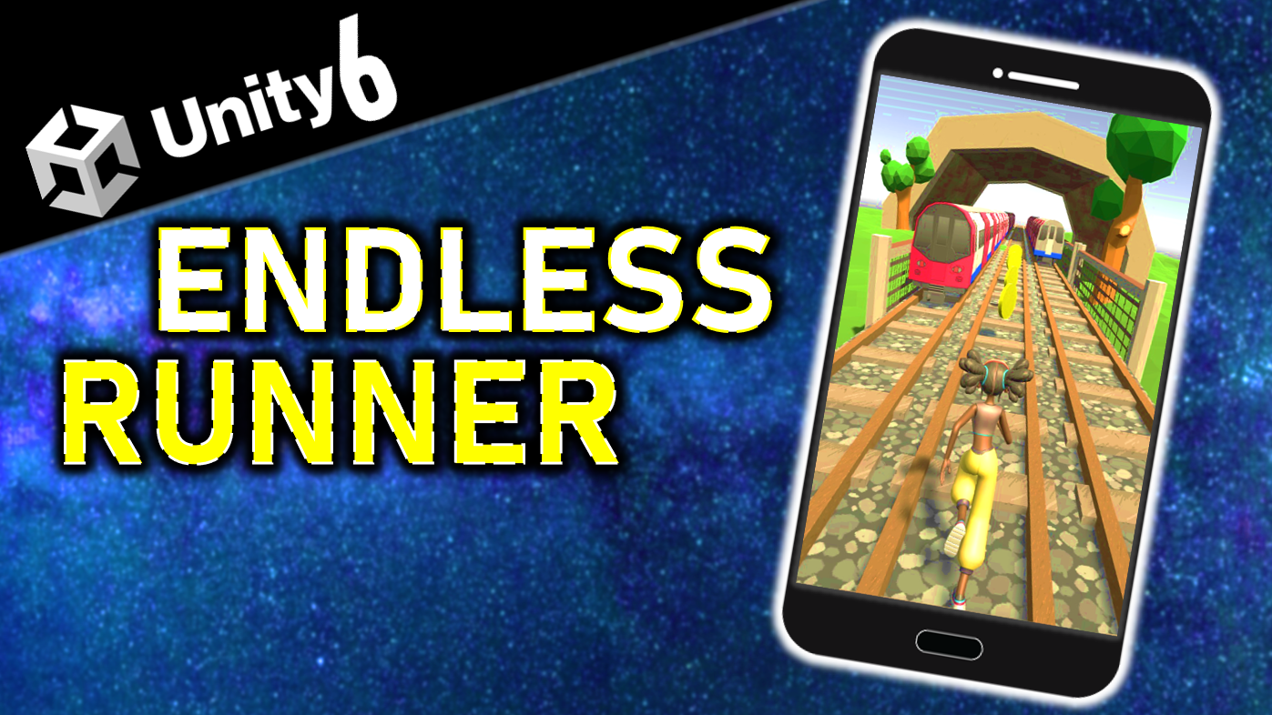 Mobile Endless Runner Unity 6 Game Source Code by Jimmy Vegas Game Studios
