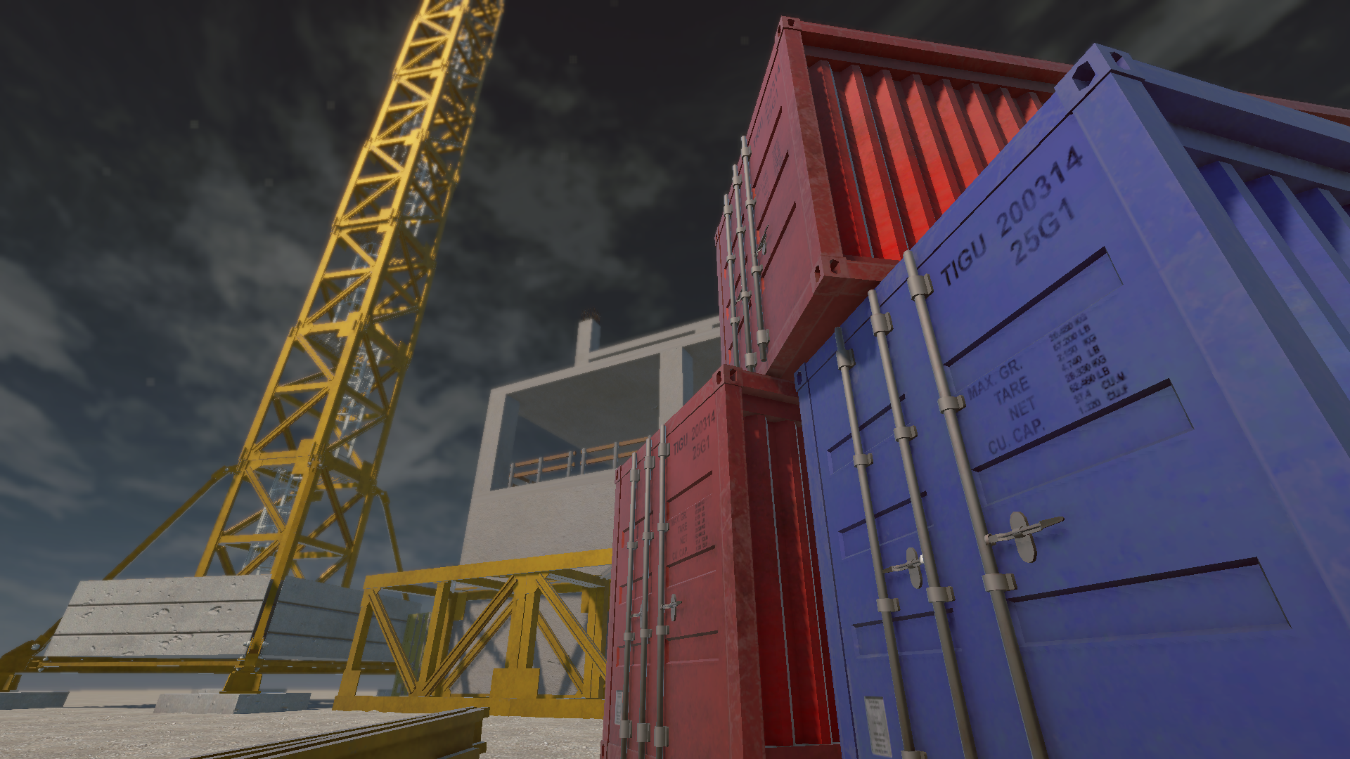 Construction site asset pack by DeanHunnik