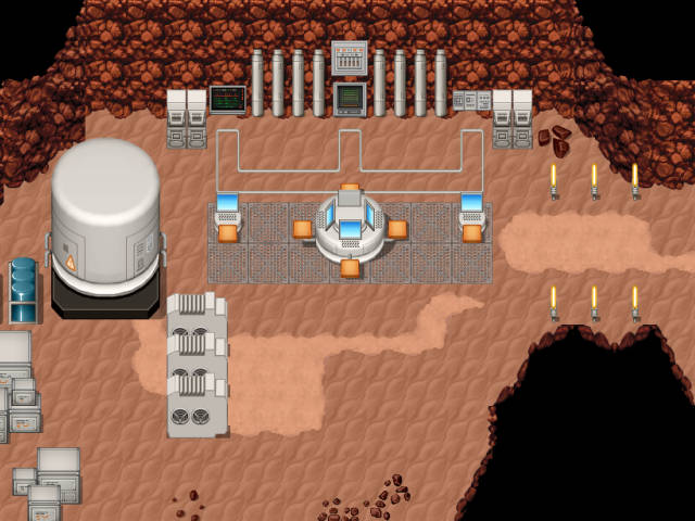 KR Mars Colony Tileset for RPGs by Kokoro Reflections