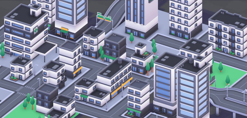 Mega Modular City-Building Assets – Unity/Unreal/Godot by THE $torm