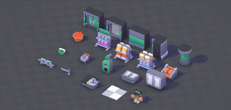 Mega Modular City-Building Assets – Unity/Unreal/Godot by THE $torm