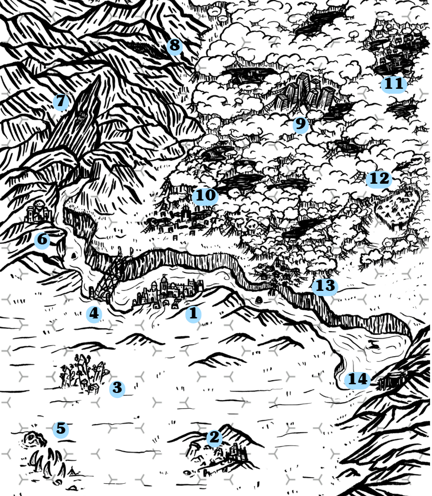 Valley of the Shimmering God - System-Agnostic Adventure Setting by ...