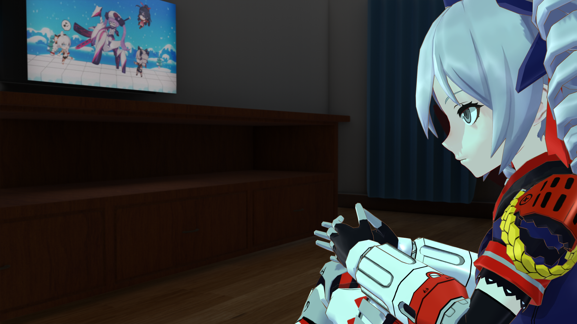 Daily Life on the Hyperion(Bronya) | 崩坏3: 舰桥日常 布洛妮娅 视觉小说 by BOOSEE117