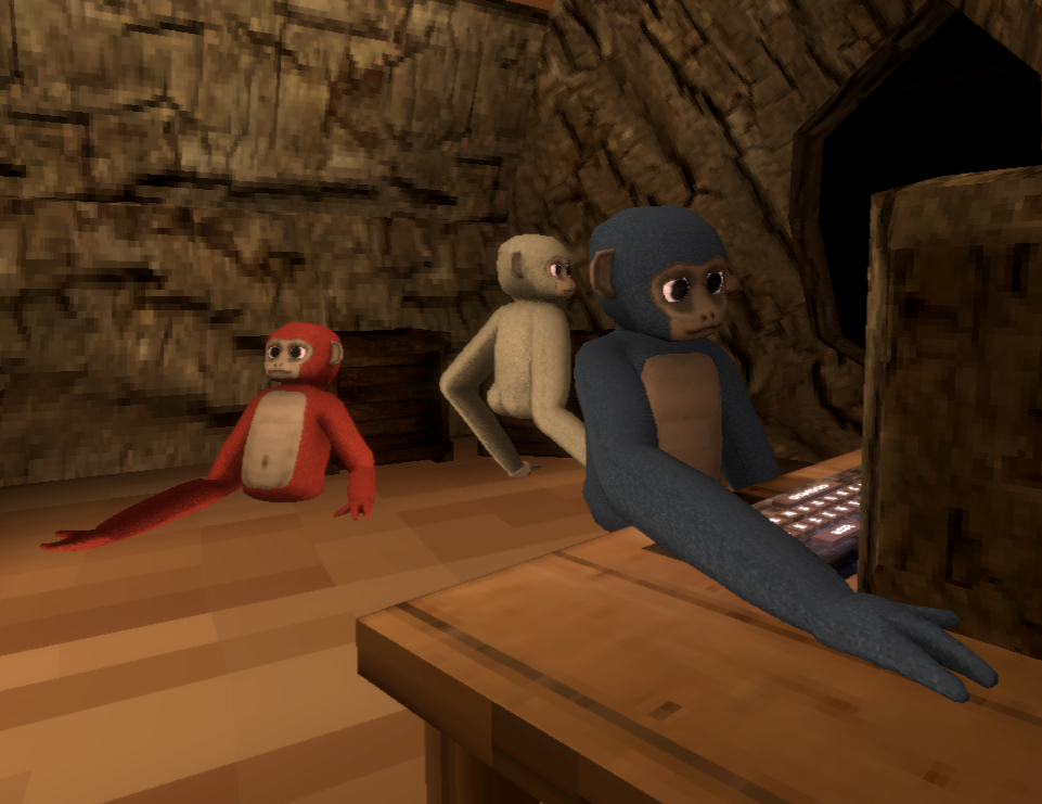 Scary Monkey Game by MrTophatVR