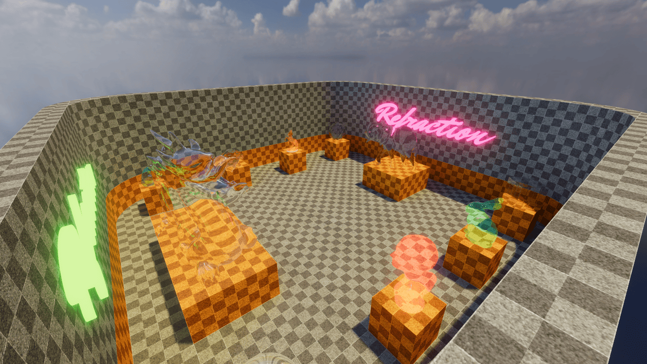 URP Glass Demo - WebGL by pigmie