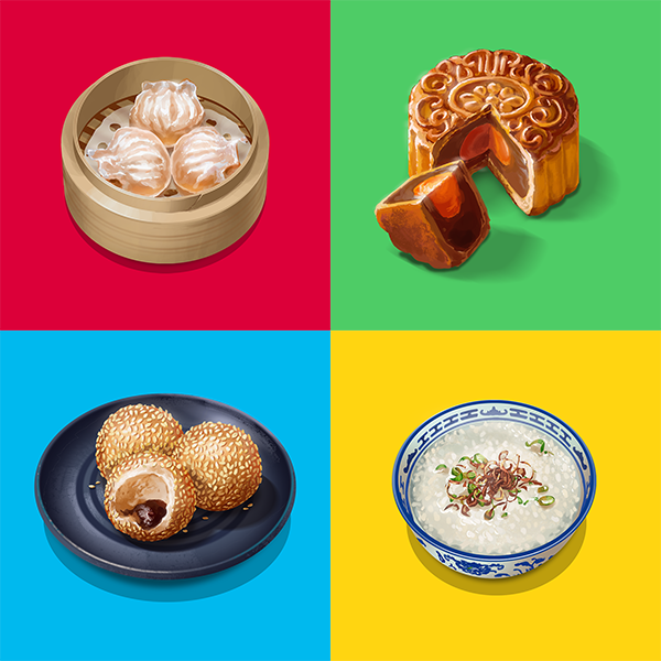Free Food Art - Asian Foods by WineChan