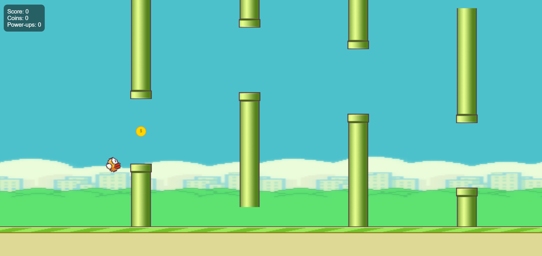 Flappy Bird Deluxe (PC) by devxsyntax