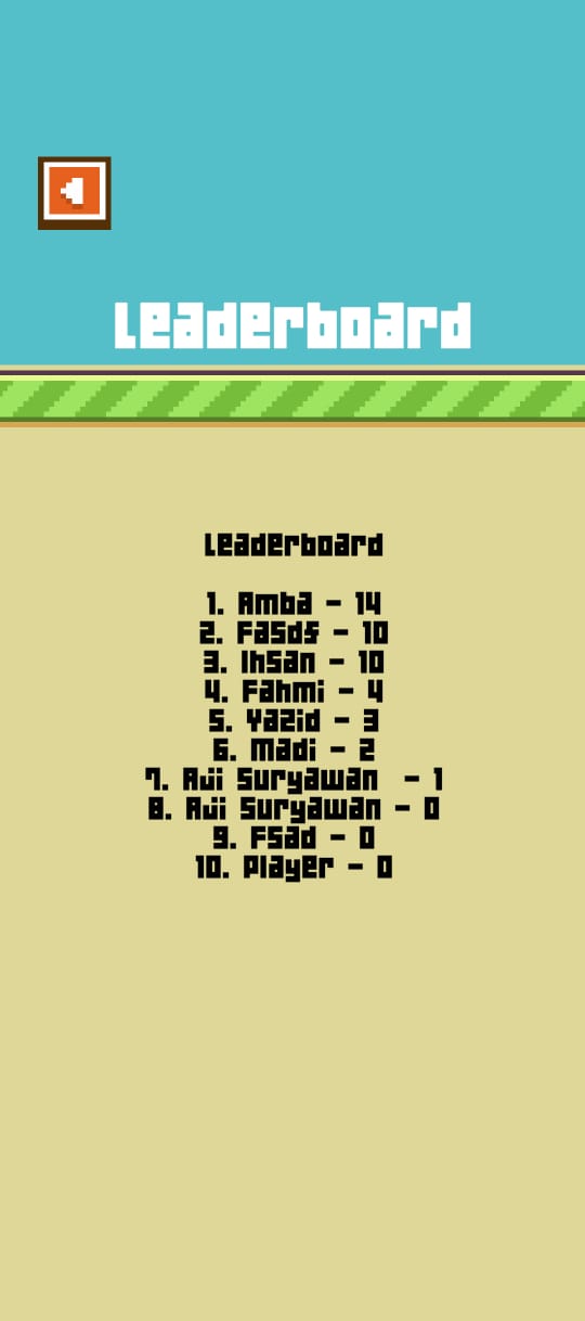 Flappy Bird by Ihsan Game Dev