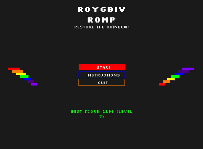 ROYGBIV ROMP by Stewpendous Game Stewdios