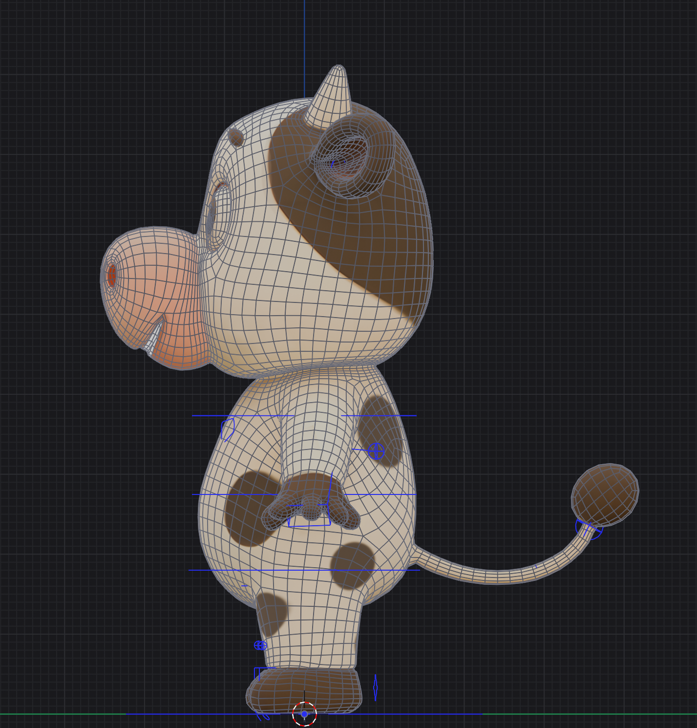 3D TOON ANIMAL – THE COW by RUTZ