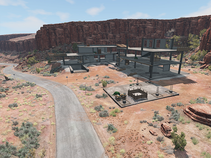 BeamNG - Road Trip Map by TooBad46