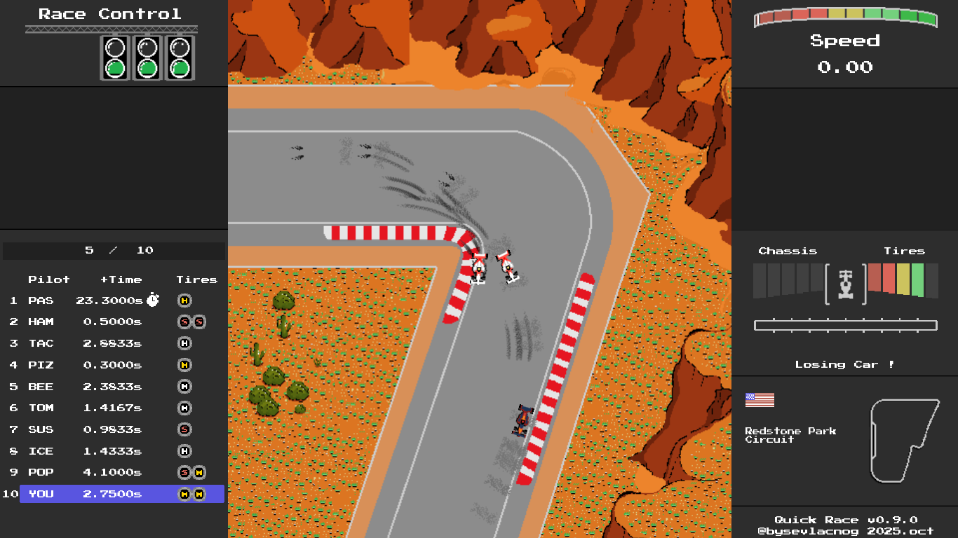 ThatRacingGame (F1 / 2D) by bySevlacnog