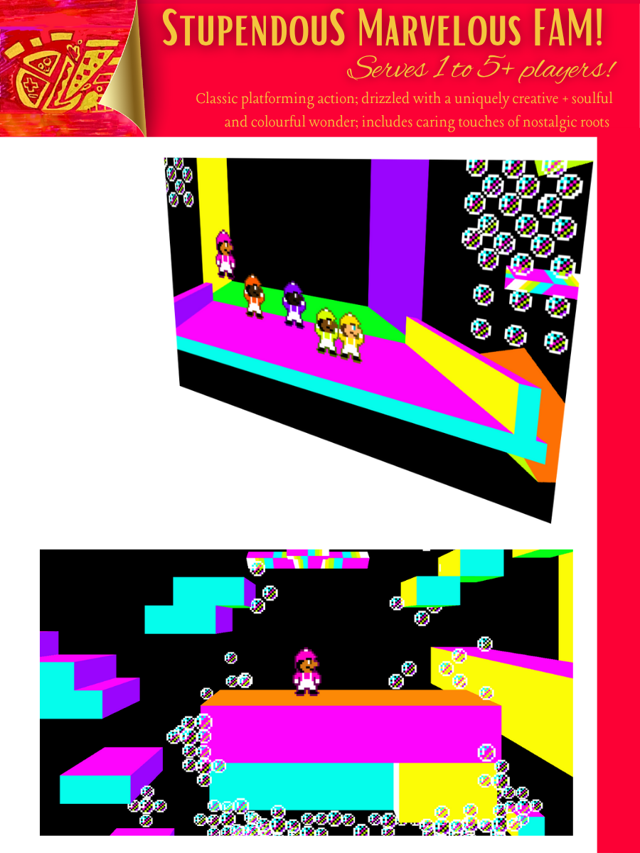 Platformer Pizza Party-Games 🍕 by Yumé Systems Ltd.