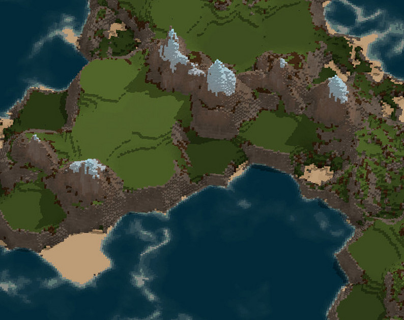 Voxel Landscape Generator by Ilya Belyy