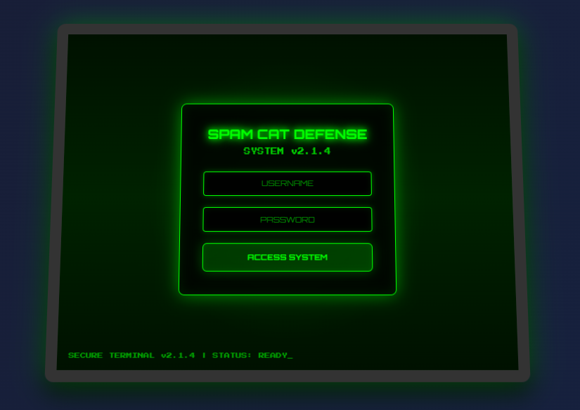 Spam Cat Defense: Retro Arcade Shooter by Nethmin Games