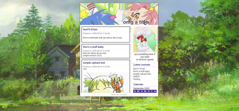 Blogging Script(s) by mala