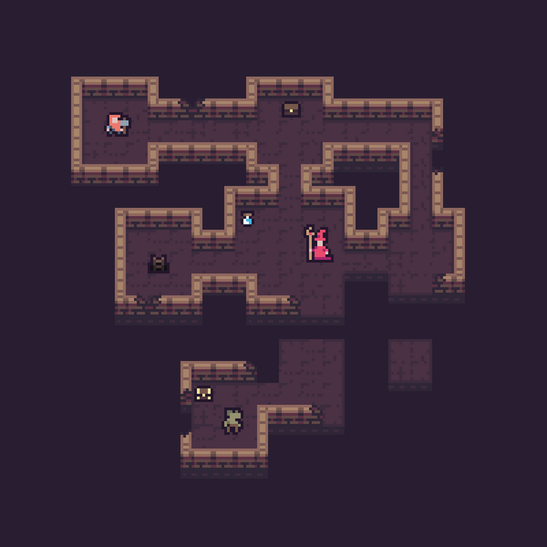 µFantasy Tileset by 0x72