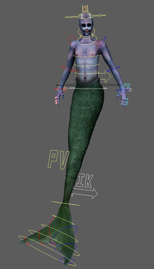 Deep Sea Mermaid by elvenfangirl