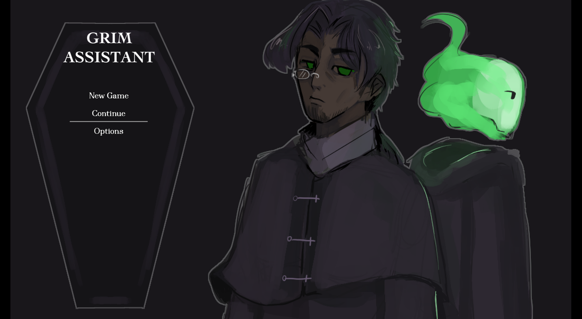 Grim Assistant by Bee