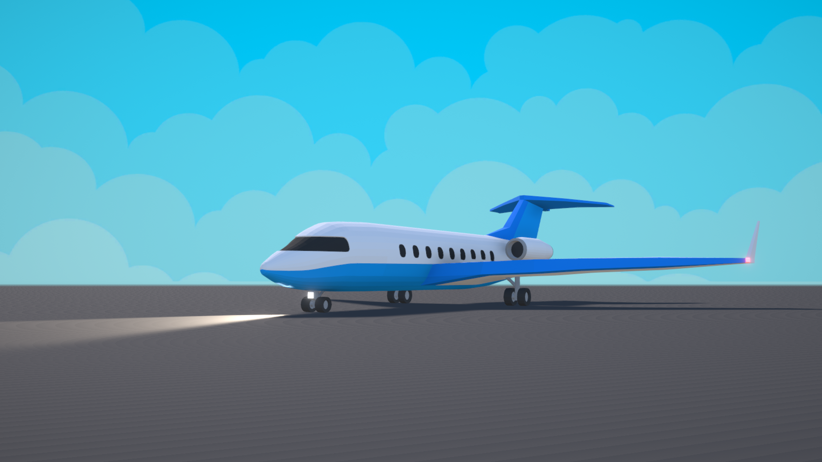 Low Poly Aircraft Trio by Coil Studio