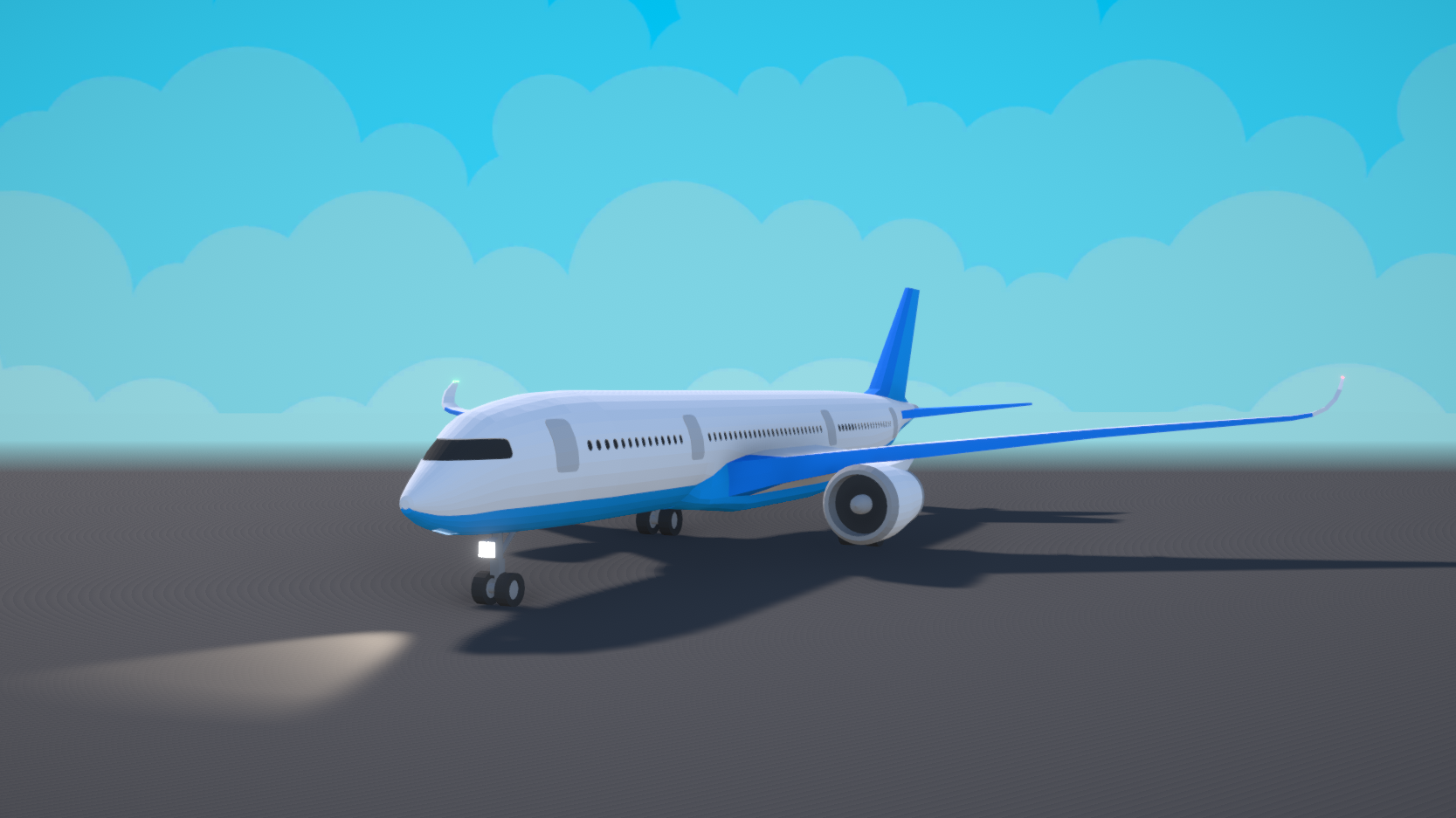 Low Poly Aircraft Trio by Coil Studio