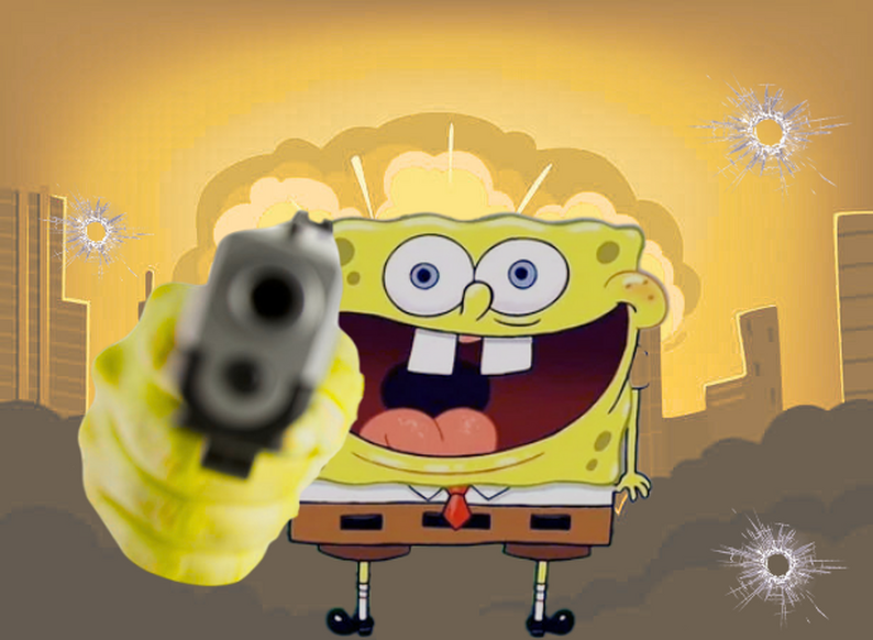 SpongeGun by Talha-Dogan