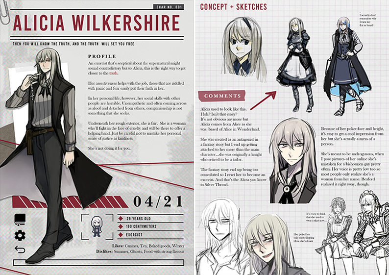 Silver Thread : Zine by Spicaze