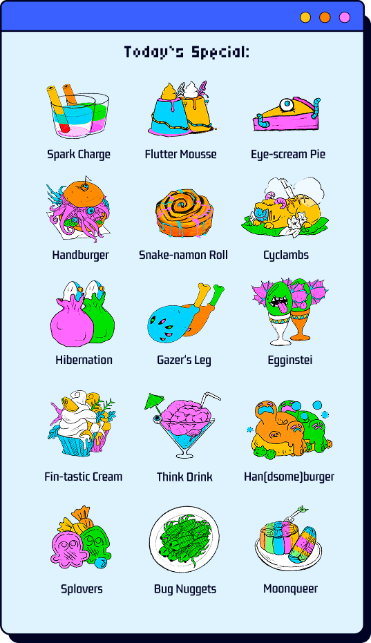 Raccoon Captain: Cosmic Feast by Ruolinzuzz