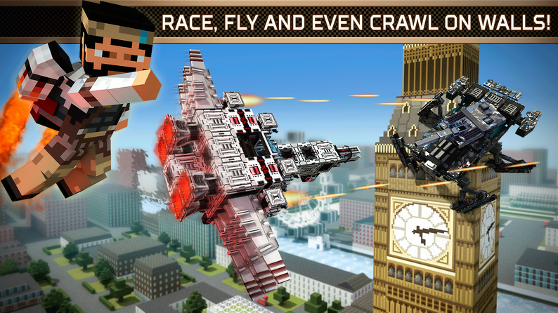 Blocky Cars Online by Infinite Games Studio