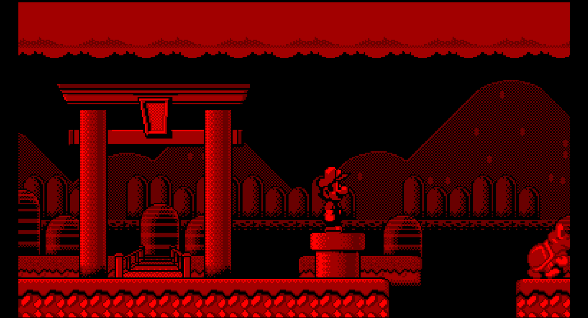 Virtual Boy Mario Land ces demo recreation by Mr mine splat