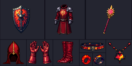 RPG Light Armor Pixel Art Pack – 9,000+ Leather, Robes & Cloth Gear by ...