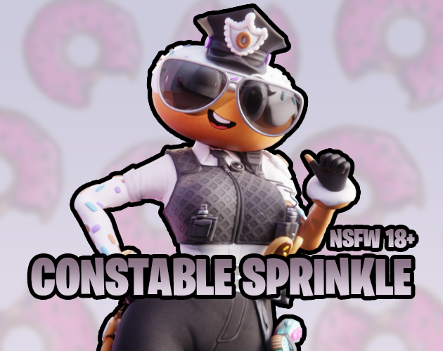 Constable Sprinkle - NSFW Blender Model by Shachath3D