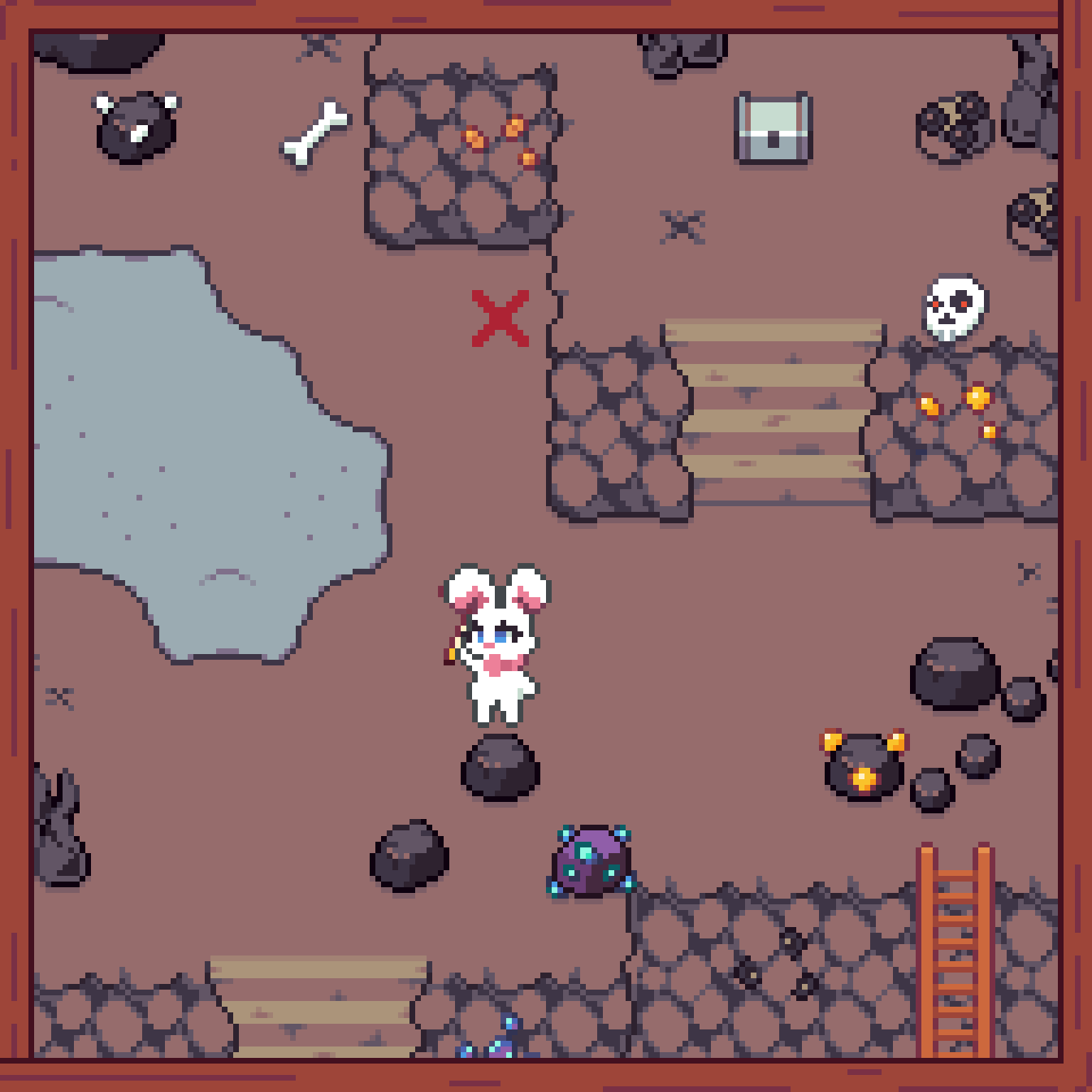 Cozyland - Cave tilesets by RoleyMoth