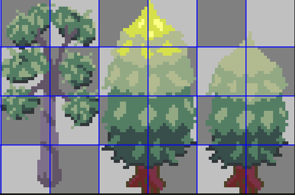 Free Pixel Forest Tileset (16x16) by Kettoman