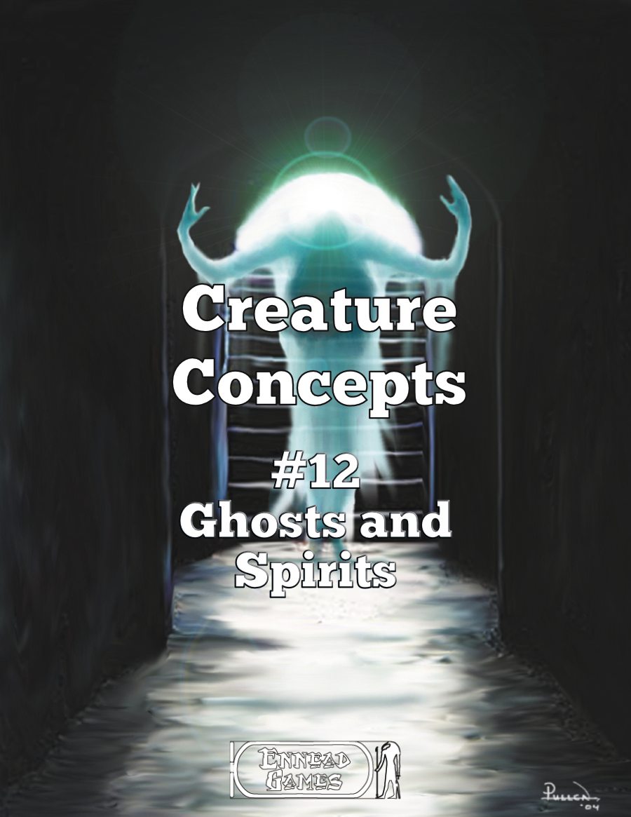 Creature Concepts 12 - Ghosts and Spirits by Ennead Games