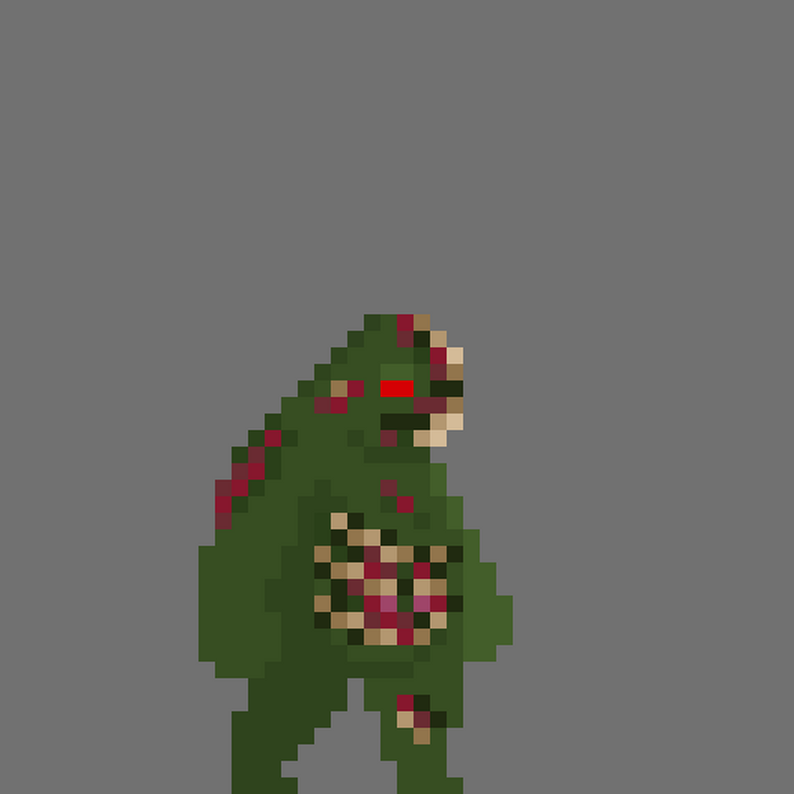 Animated Pixel Zombies by Evgeniy Luch