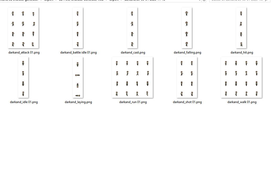 Universal 2d Charater Creator by Darkand Arts