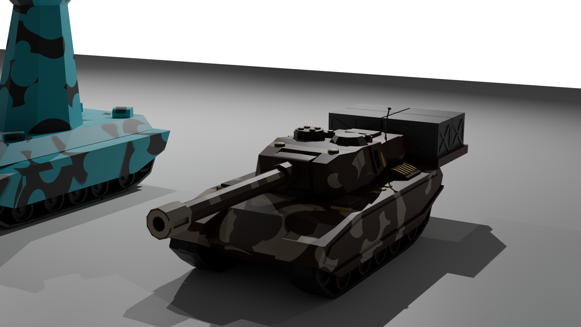 3D Military Tank Collection: Vol 1 (5 Game-Ready Models) by Black Wolf ...