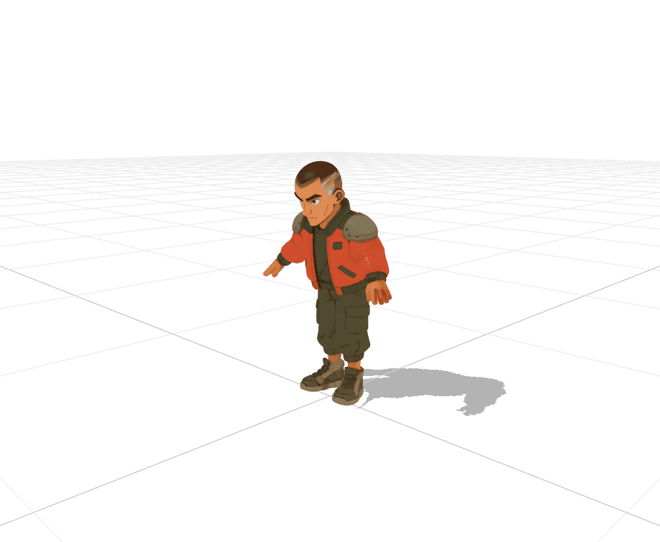 3D Modern Street Blade Runner Character Rigged Pack – 3D Model with ...