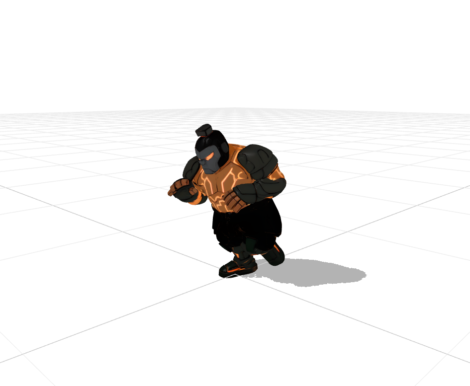 3D Modern Neo-Sumo Enforcer Character Rigged Pack – 3D Model with Walk ...
