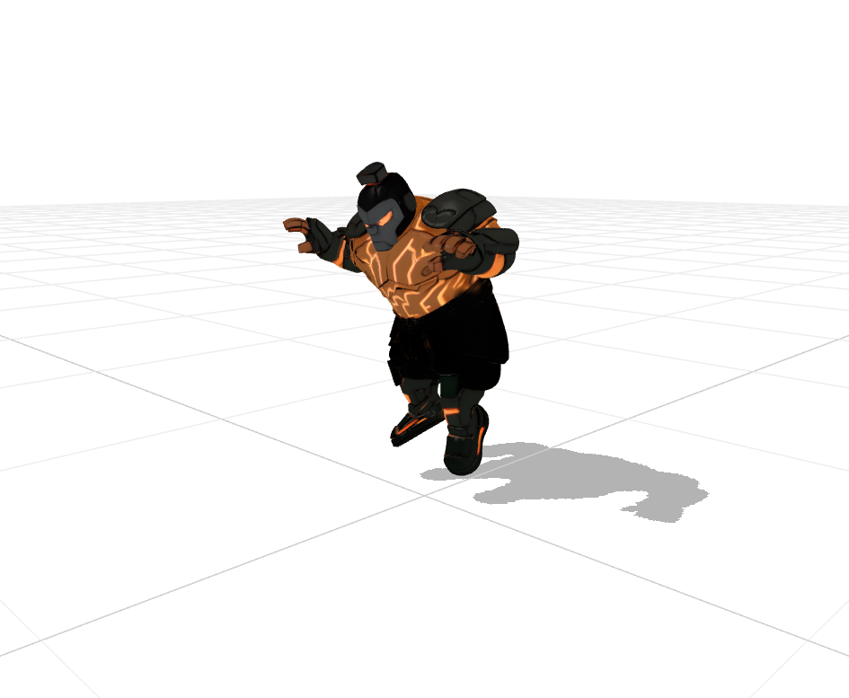 3D Modern Neo-Sumo Enforcer Character Rigged Pack – 3D Model with Walk ...