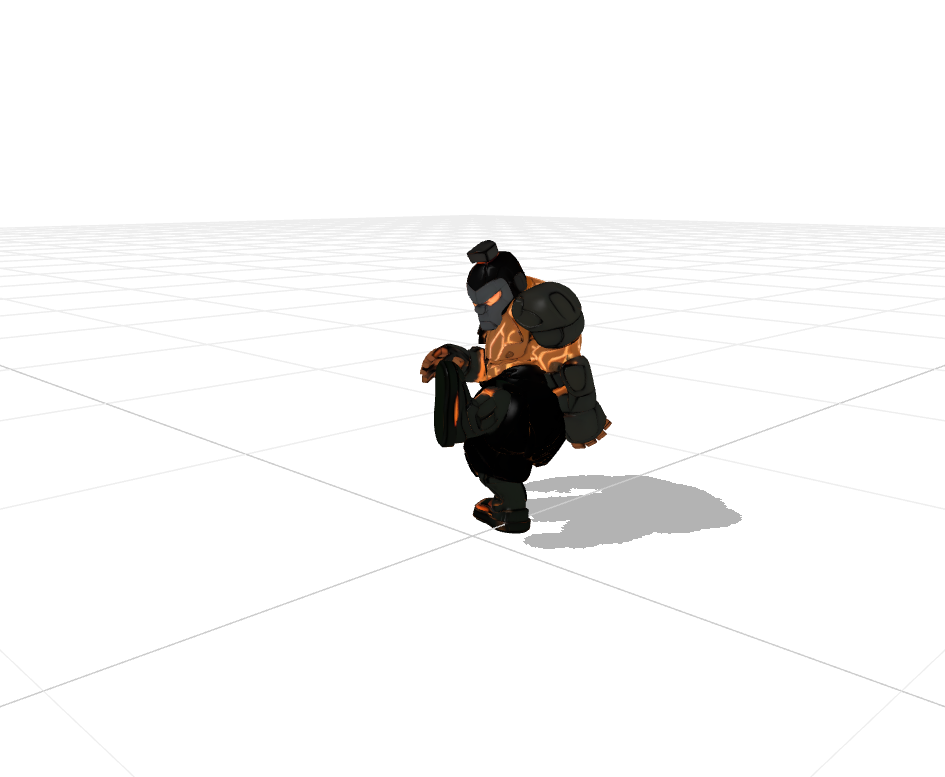 3D Modern Neo-Sumo Enforcer Character Rigged Pack – 3D Model with Walk ...