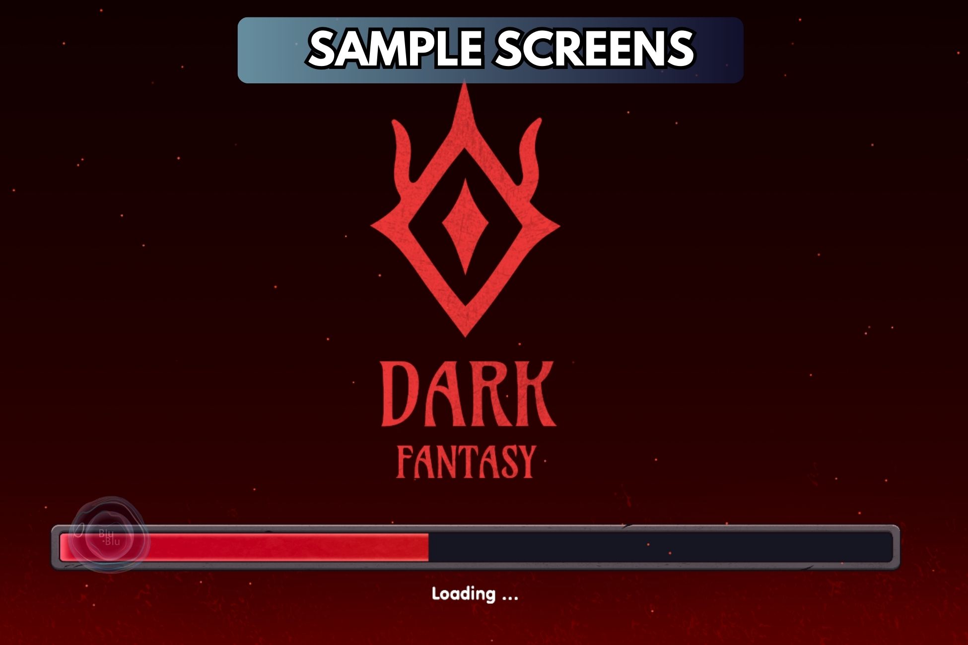 Dark Fantasy GUI + Icons Bundle + PSD GUI files + AI Icons files by ...