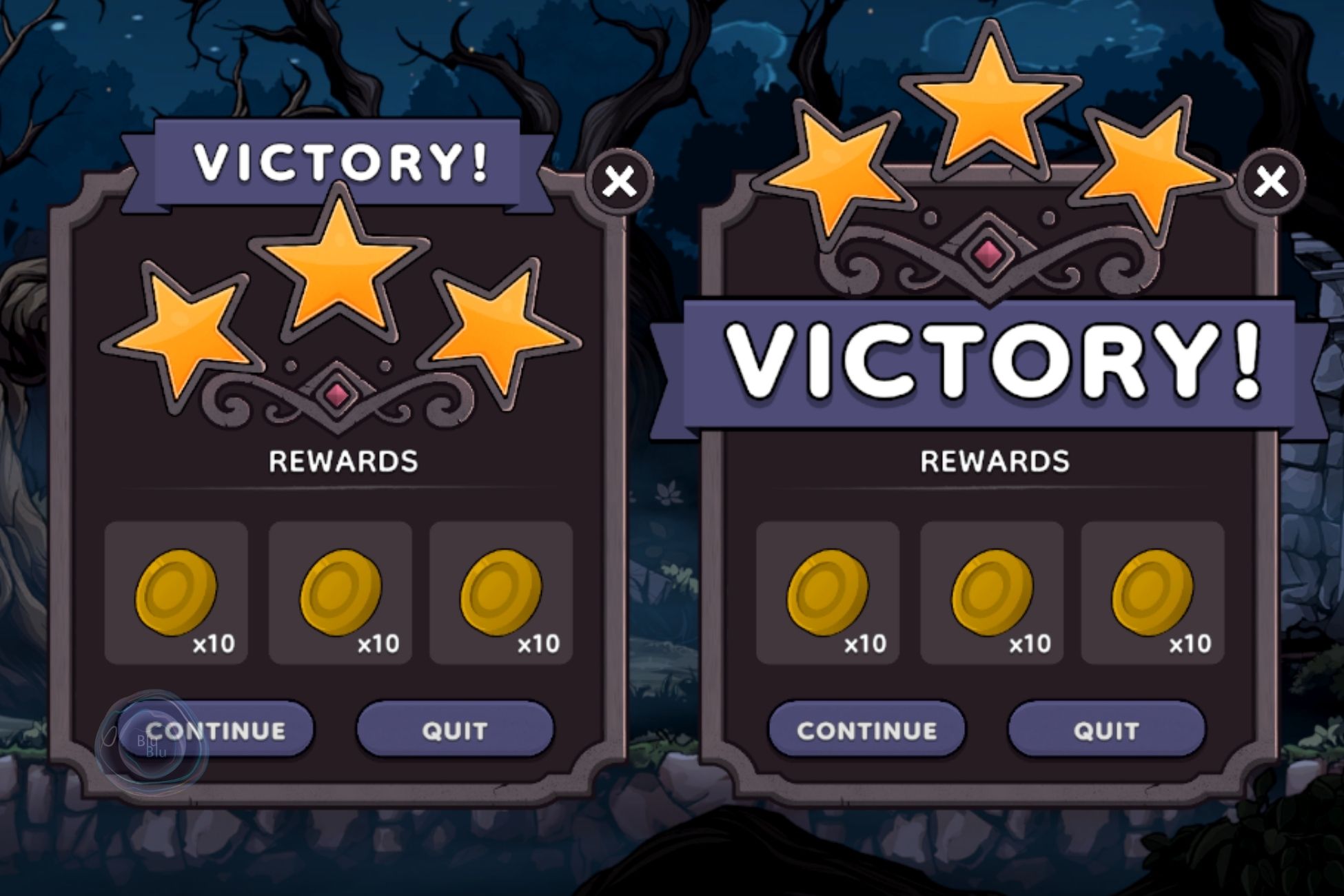 Dark Fantasy GUI + Icons Bundle + PSD GUI files + AI Icons files by ...