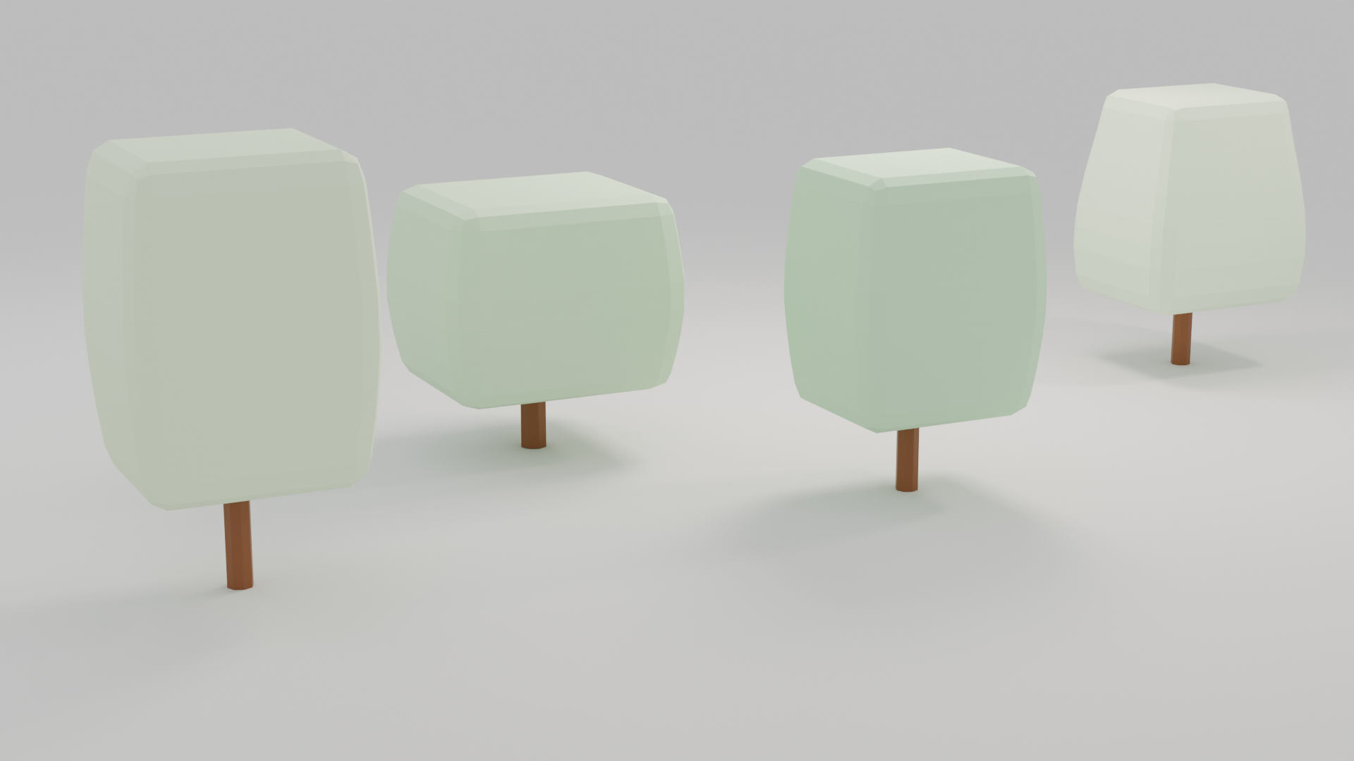 Stylized Low Poly Tree Pack – 8 Game-Ready Trees (Mobile Optimized) by ...