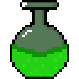 Potions - animated 32x32 by @Fer&5