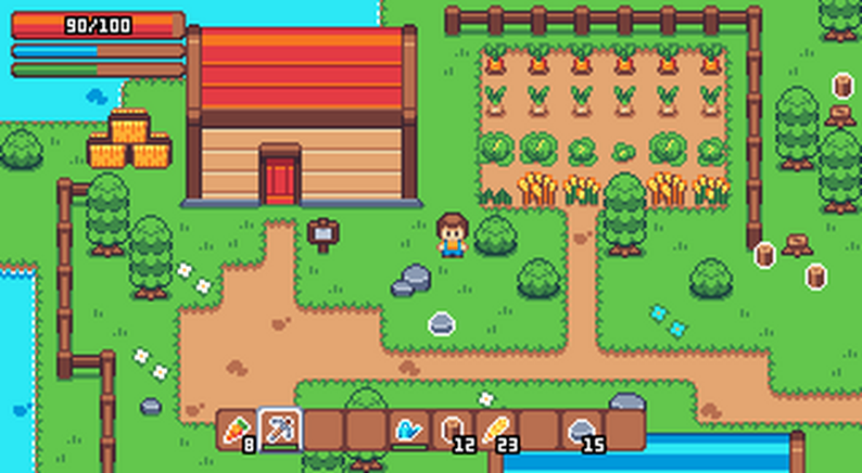Pixel World Box | Pixel art Assets 16 x 16 by Nuaah