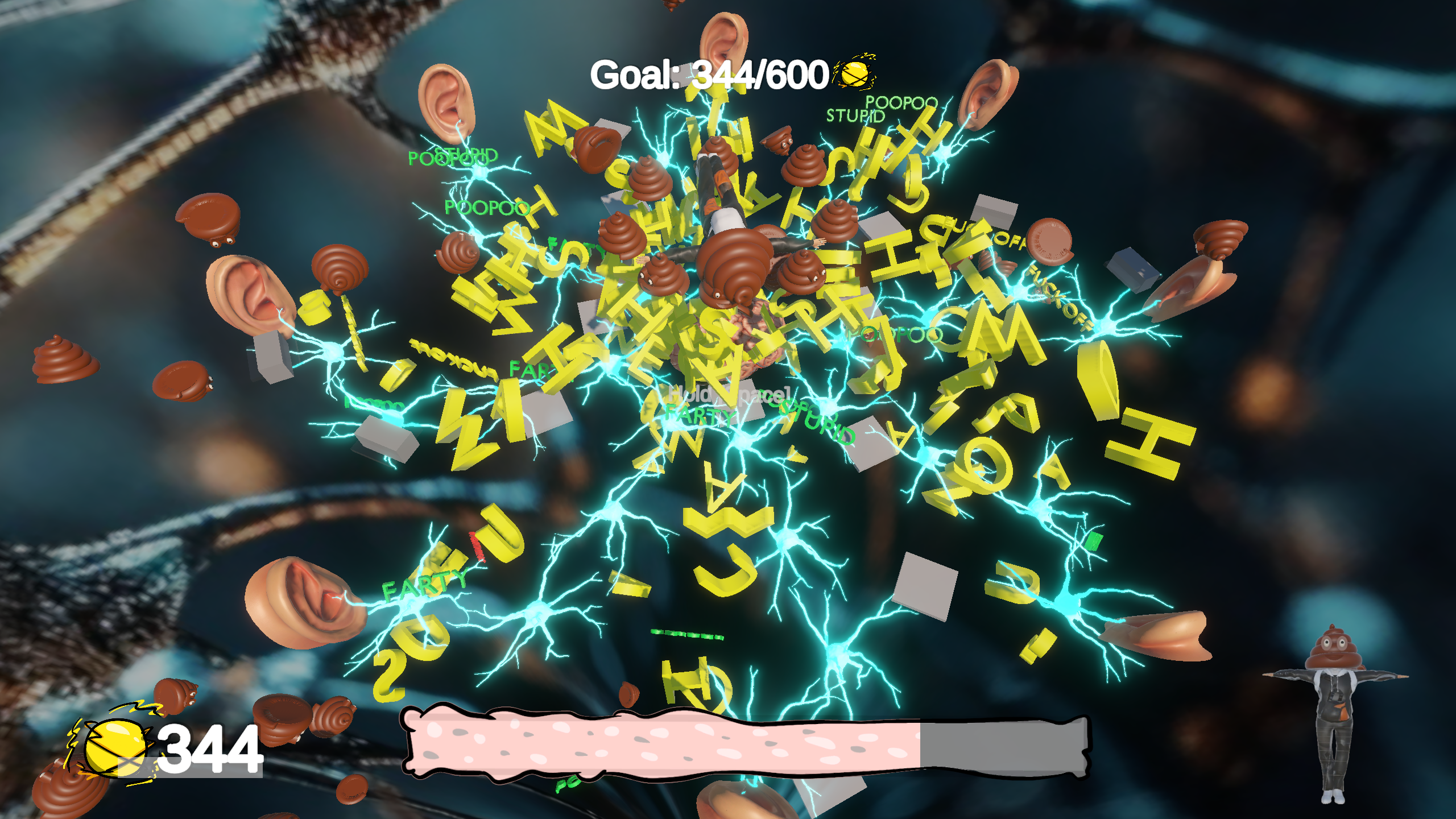 Only because my name is POOP by JyTGB for Studio I Physics Game 2025 ...