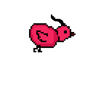 Cute 2d pixel bird with Animations. by RavindraGanesh